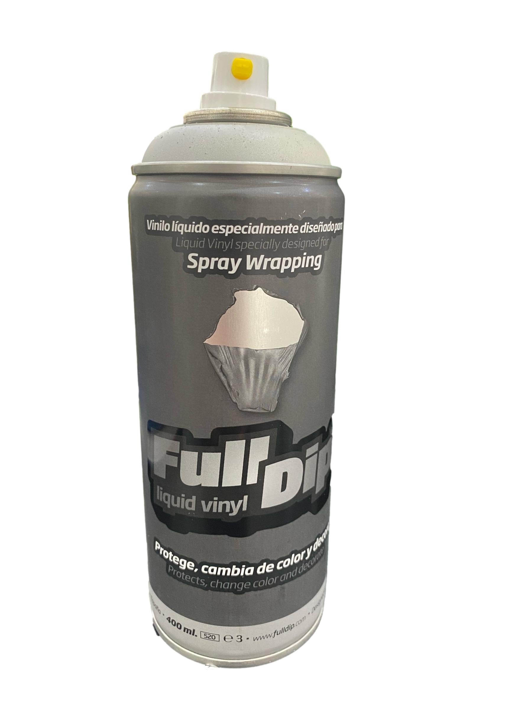 Full Dip Liquid Vinyl - Hyper Silver Metallic